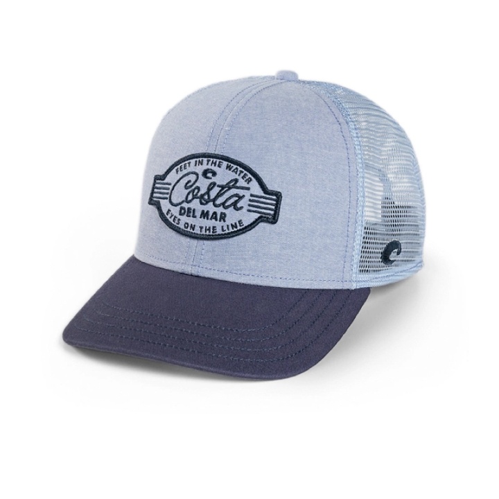 Köp Costa Xl Trucker Feet In The Water Hat Blue Hos Jiggarnu