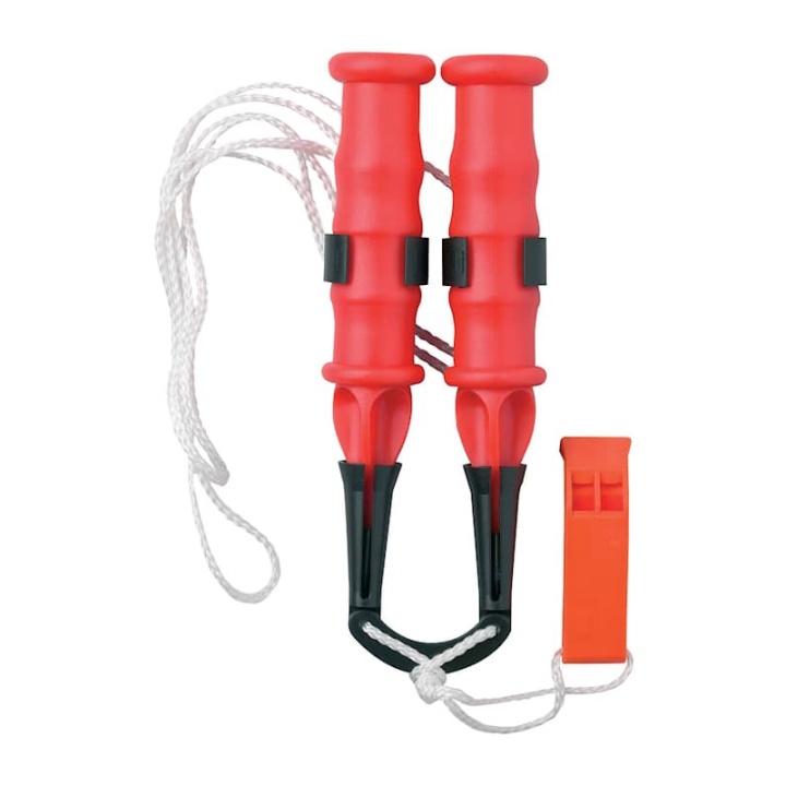 Köp Kinnetic WS Safety Ice Spikes (Isdubbar) with Whistle hos Jiggar
