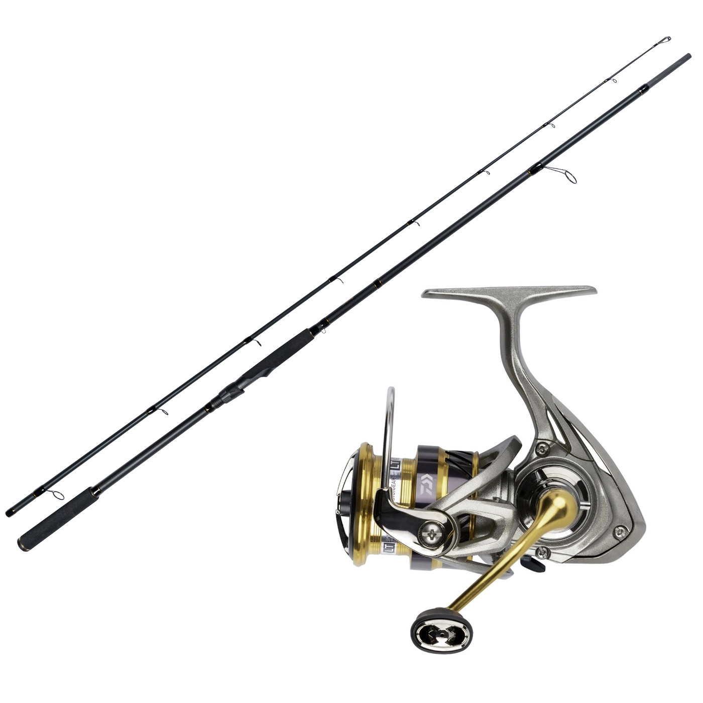 Köp J-Rod Pike Spinning Daiwa Aggrest Gäddhaspelcombo hos Jiggar.nu